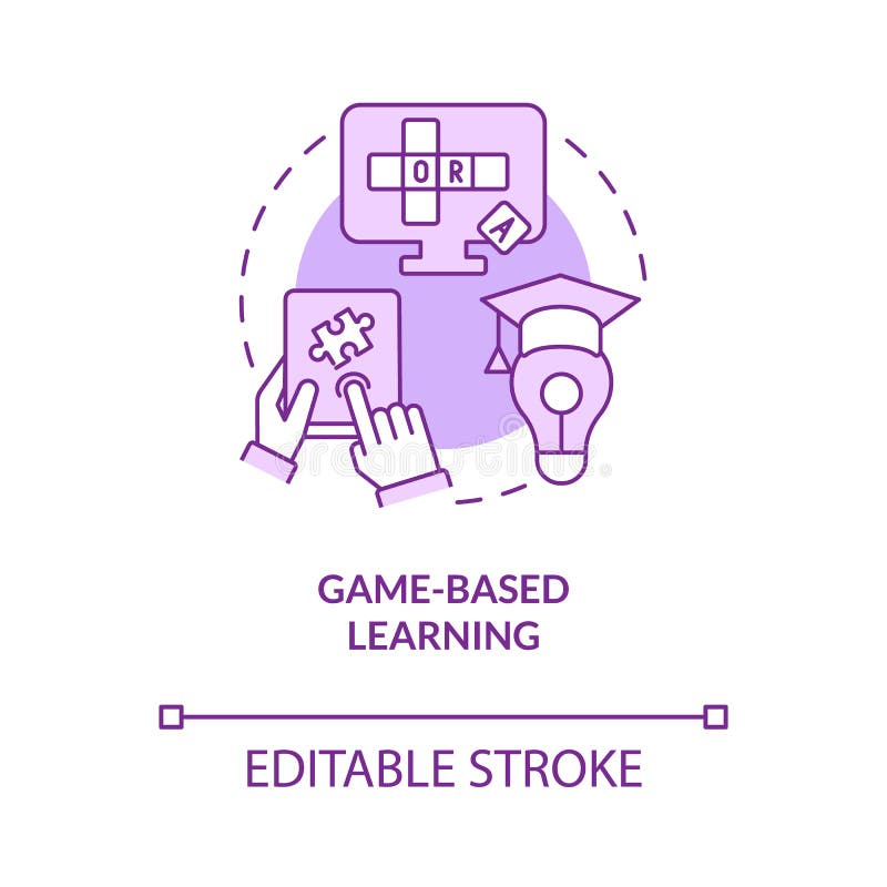 Outline Game Based Learning Logo Concept Stock Illustrations – 9 ...