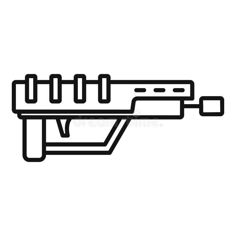 Blaster Outline Stock Illustrations – 1,000 Blaster Outline Stock ...