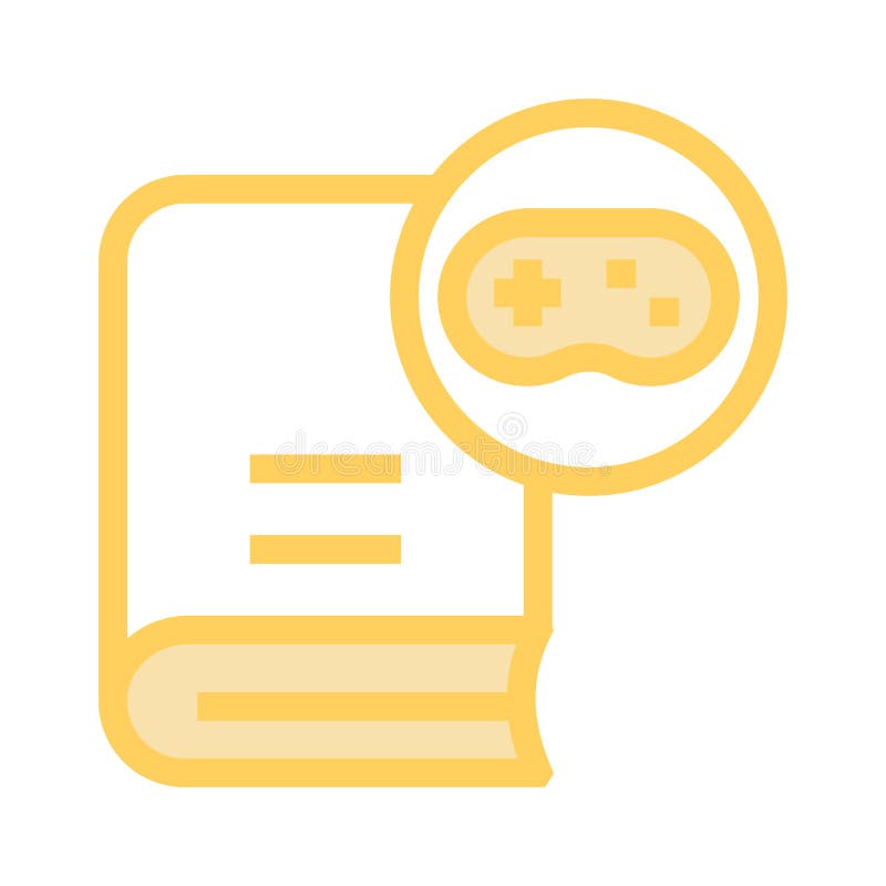 Game Book Logo Icon Design stock vector. Illustration of element ...