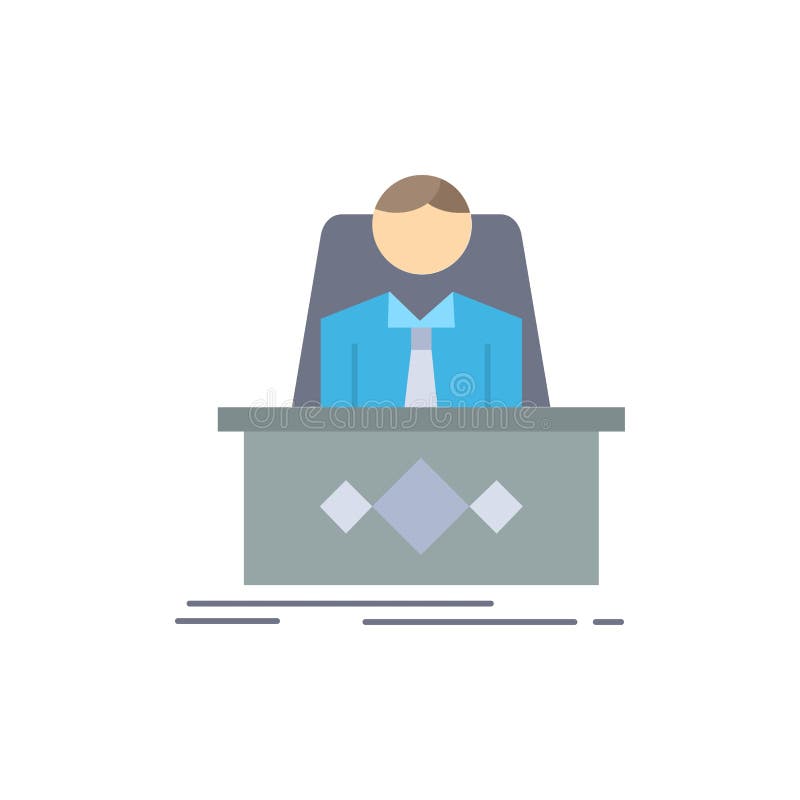 Game, Boss, Legend, Master, CEO Flat Color Icon Vector Stock Vector ...