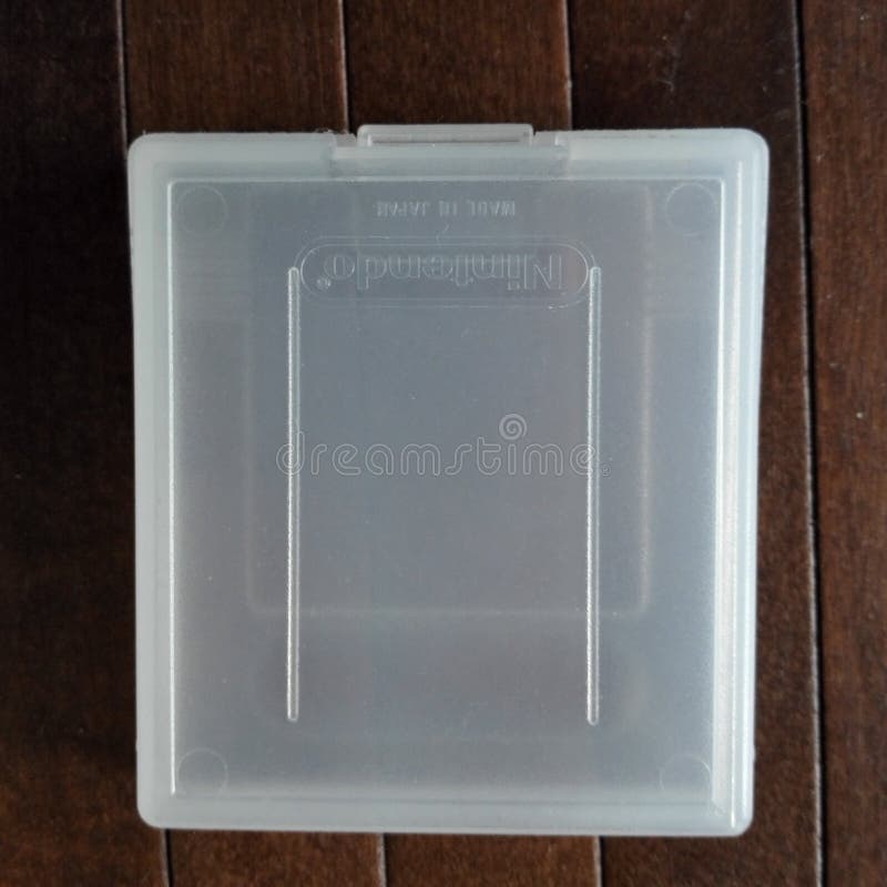 Game Boy case editorial photography. Image of transparent - 78519197