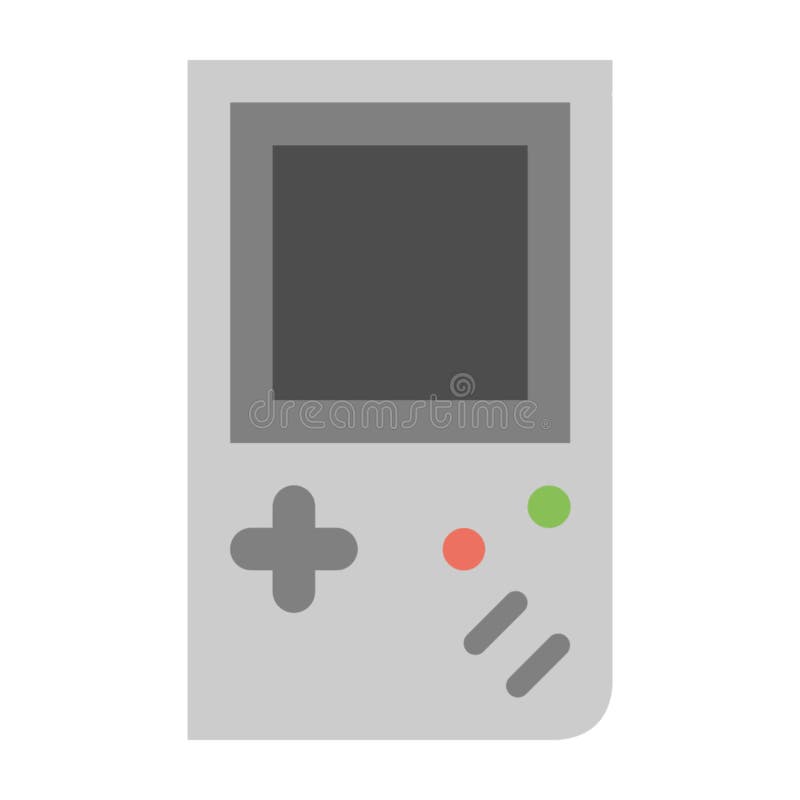 Vintage Game Boy Console Stock Illustrations – 451 Vintage Game Boy ...