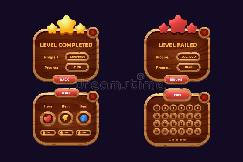 Cartoon Hud Gui Stock Illustrations – 199 Cartoon Hud Gui Stock ...