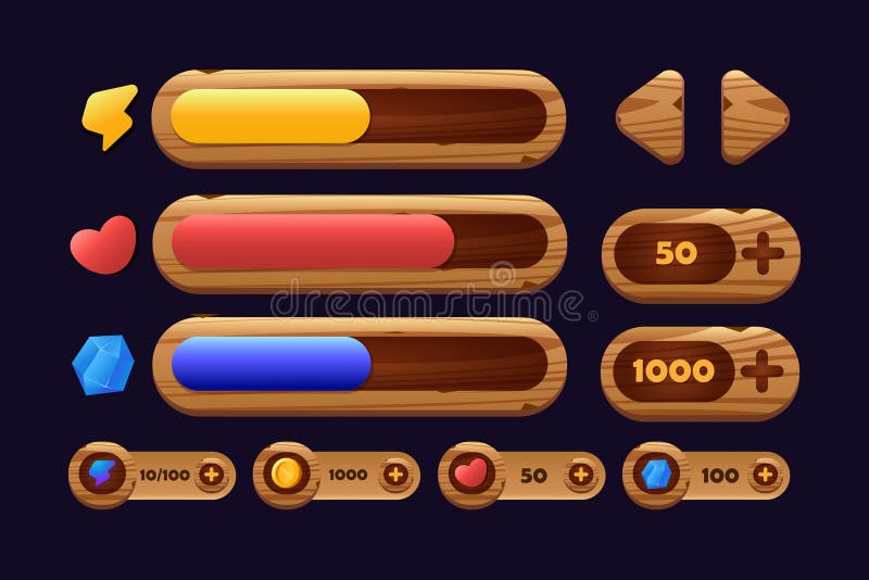 Cartoon Hud Gui Stock Illustrations – 199 Cartoon Hud Gui Stock ...