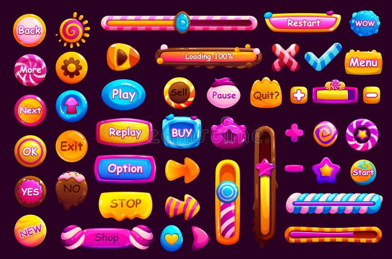 Board Game Design Candy Stock Illustrations – 239 Board Game Design ...