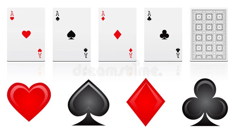 Vector Playing Cards and Casino Design Elements Stock Vector ...