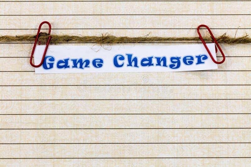 Game Changer Business Leadership Innovative Strategy Competition Stock ...