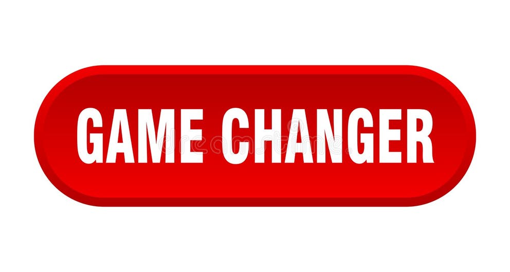 Game changer button stock vector. Illustration of seal - 158489910