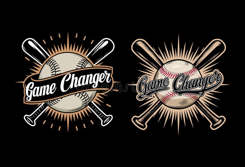 Game Changer Illustration T-shirt Graphic Stock Vector - Illustration ...