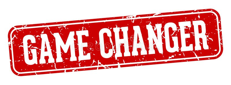 Game Changer Rectangular Sign. Game Changer Stamp Stock Vector ...