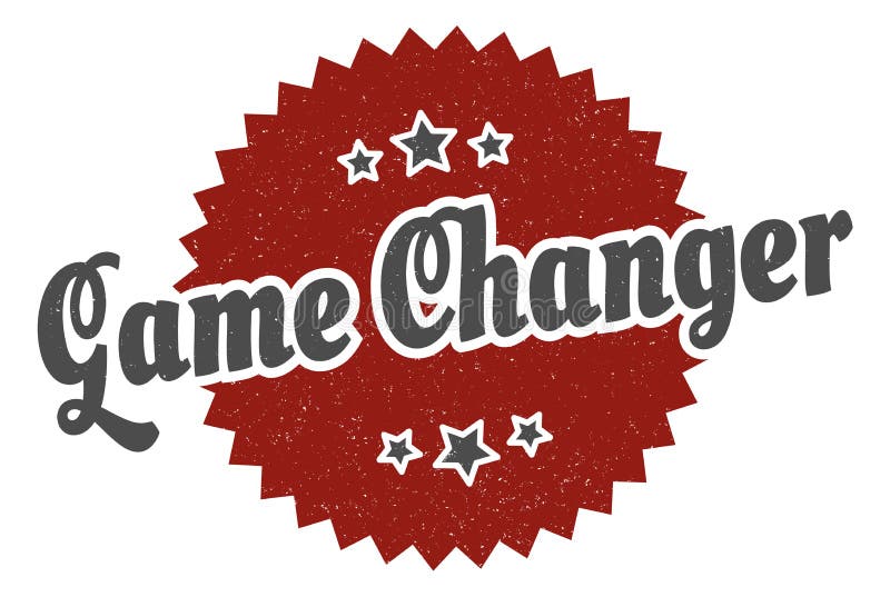 Game Changer Sign. Game Changer Vintage Retro Label Stock Vector ...