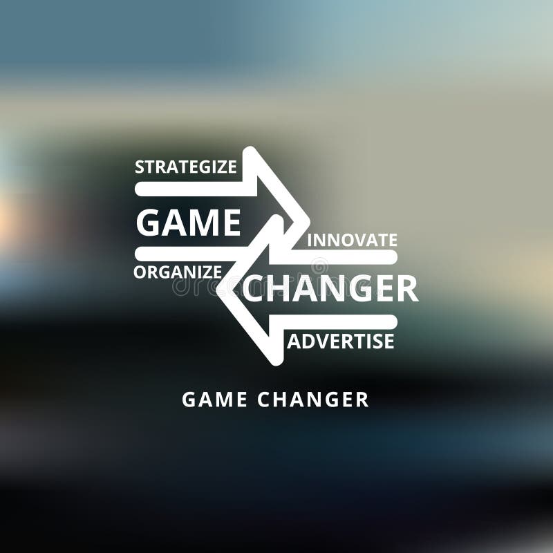 Game Changer. Vector Illustration Decorative Design Stock Vector ...