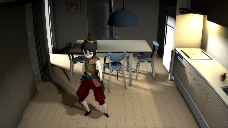Game character dancing stock footage. Video of animation - 204372870