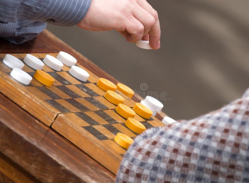Game in checkers stock photo. Image of challenge, concept - 5034548