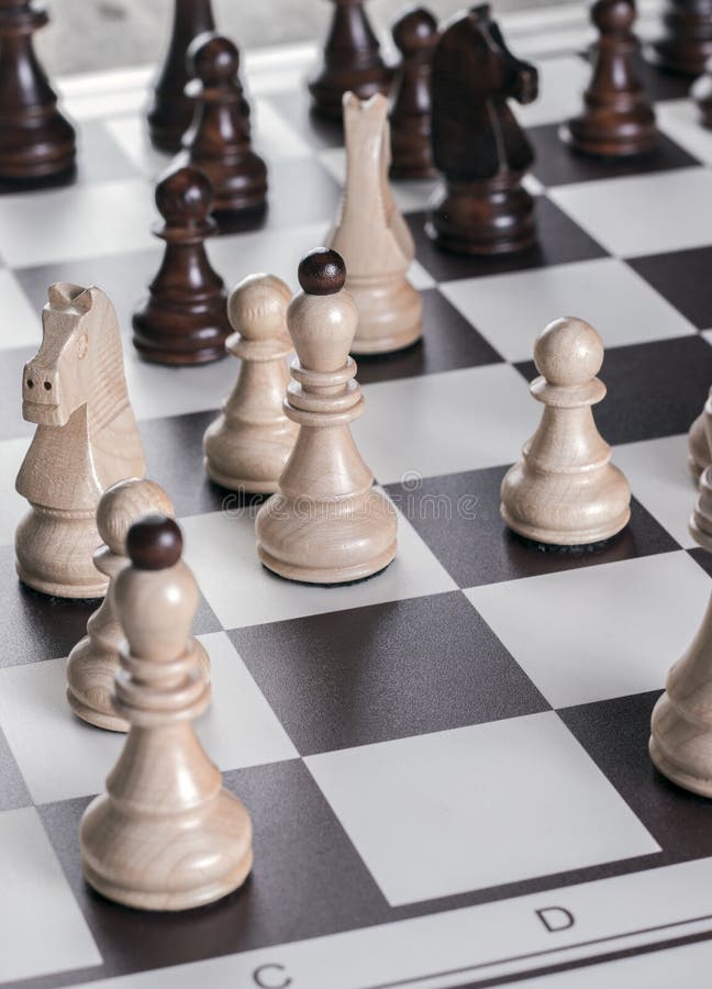 Defeated chess king stock photo. Image of chess, game - 28056434