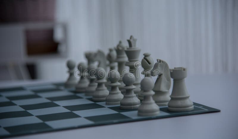 Game of Chess. Close Up Playing Chess Game , Success Strategy Stock ...
