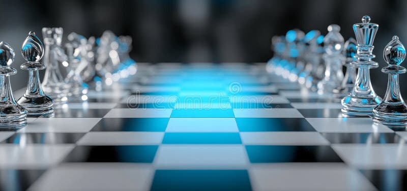 Game of Chess. Decision-making Process Stock Photo - Image of board ...