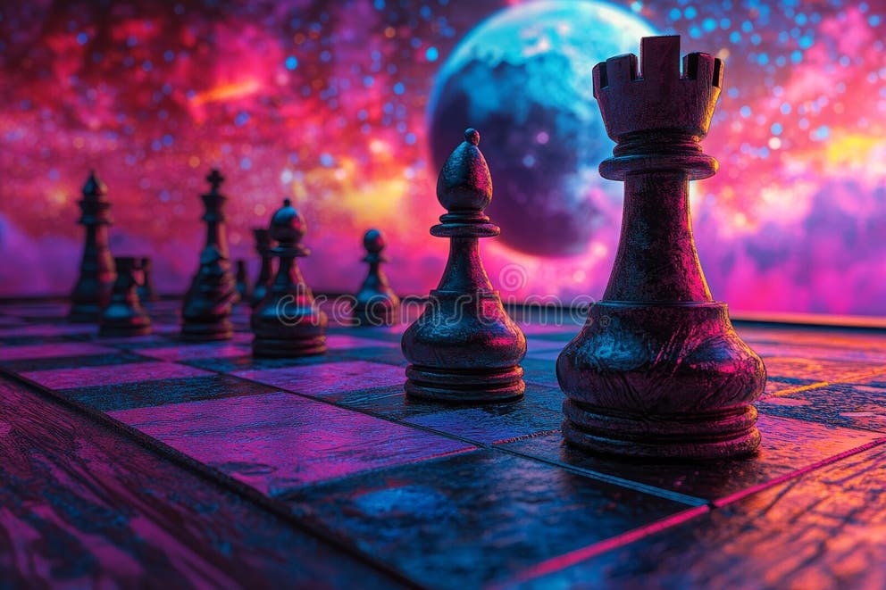 The Game of Chess Has Been Created in Outer Space Using Stocke ...