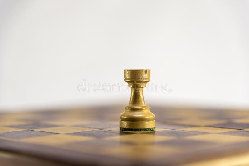 Game of Chess, Rook on the Chess Board Stock Photo - Image of decision ...