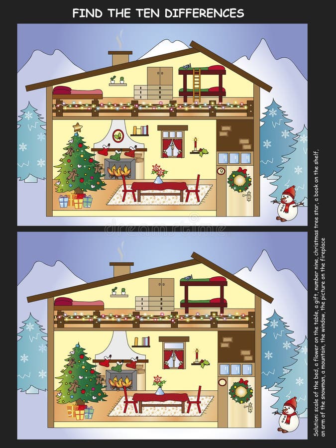 Find Differences Room Stock Illustrations – 55 Find Differences Room ...