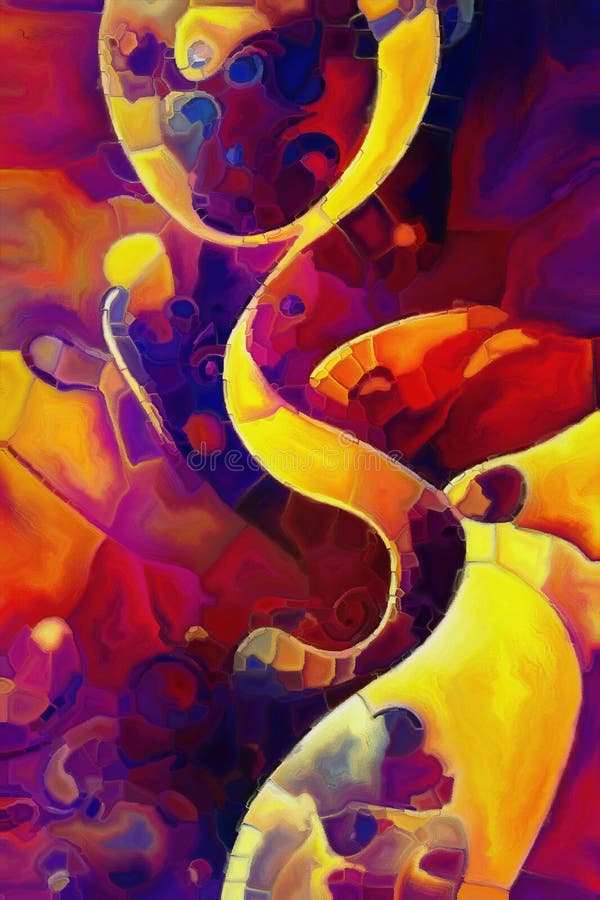 Game of Colored Forms stock illustration. Illustration of colored ...