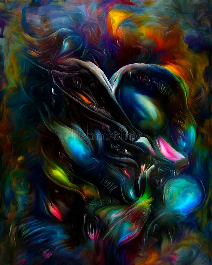 Game of Colored Forms stock illustration. Illustration of colorful ...