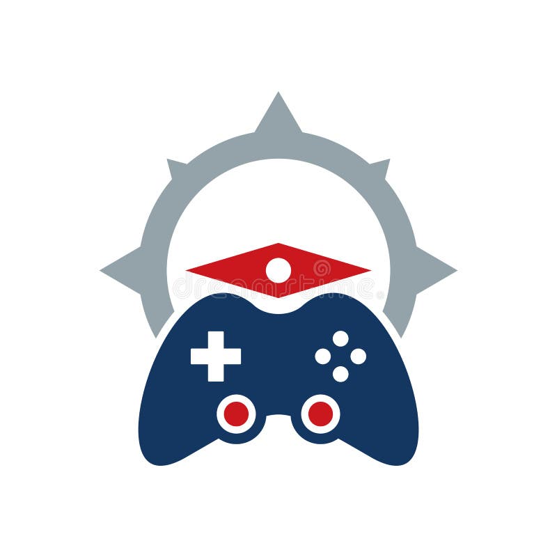 Game Compass Logo Icon Design Stock Vector - Illustration of branding ...