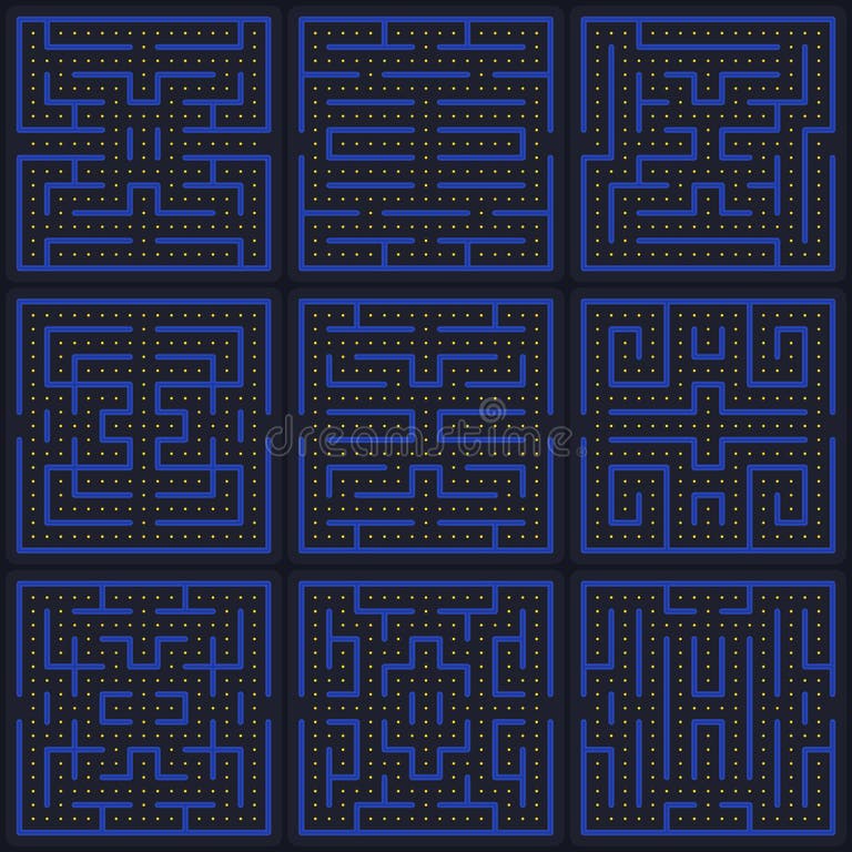 Pixel Maze Stock Illustrations – 758 Pixel Maze Stock Illustrations ...