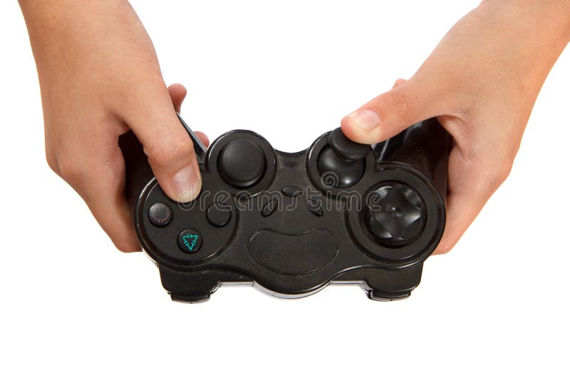 Game console controller stock image. Image of console - 48591951