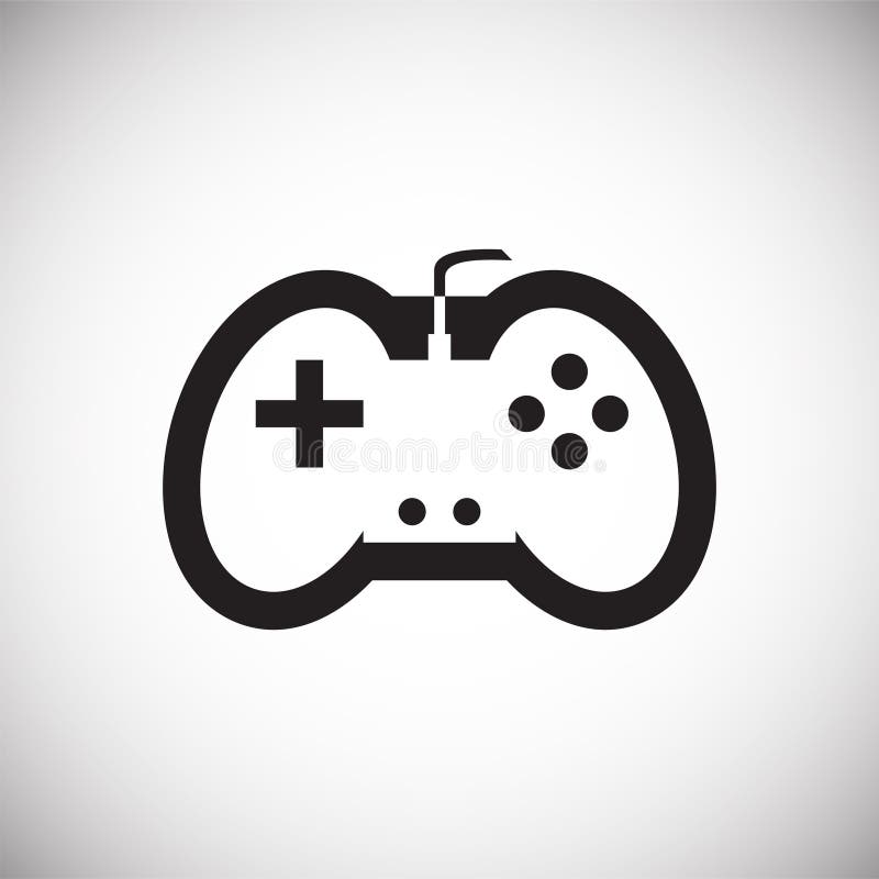 Game Console Controller on White Background for Graphic and Web Design ...