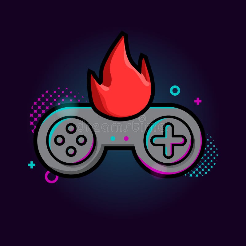 Game Console Graphic Design Vector Concept Stock Vector - Illustration ...