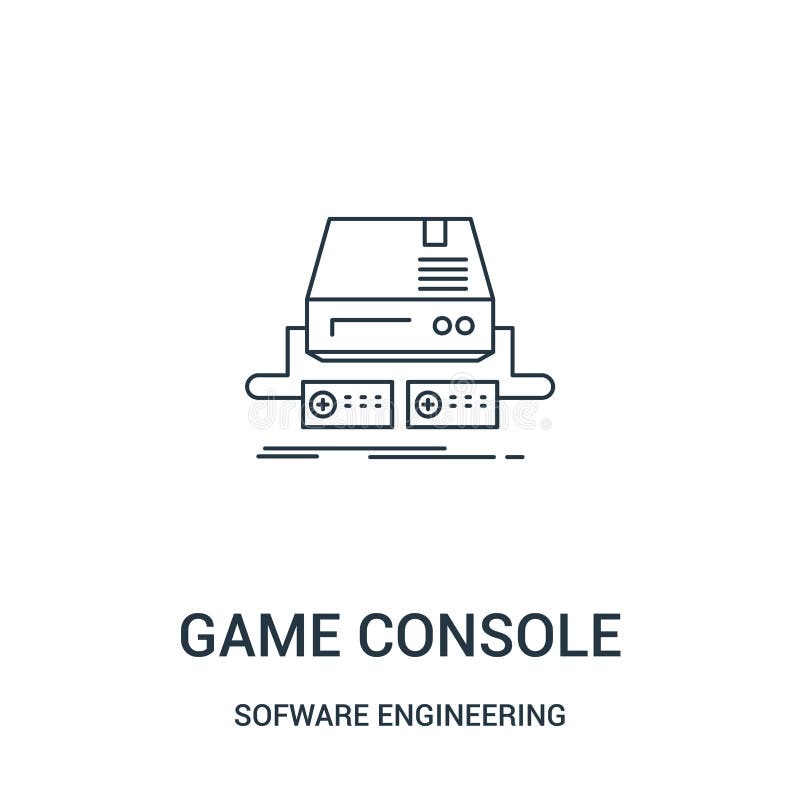 Video Games Icon Vector from Web Design and Development Collection. Thin Line Video Games ...