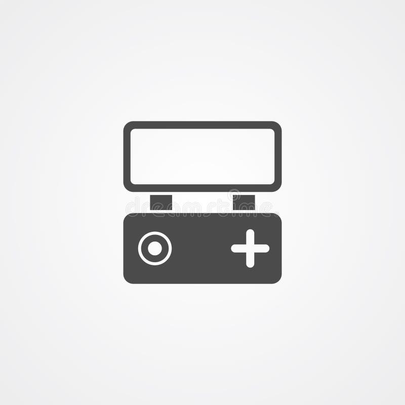 Game Console Vector Icon Sign Symbol Stock Illustration - Illustration ...