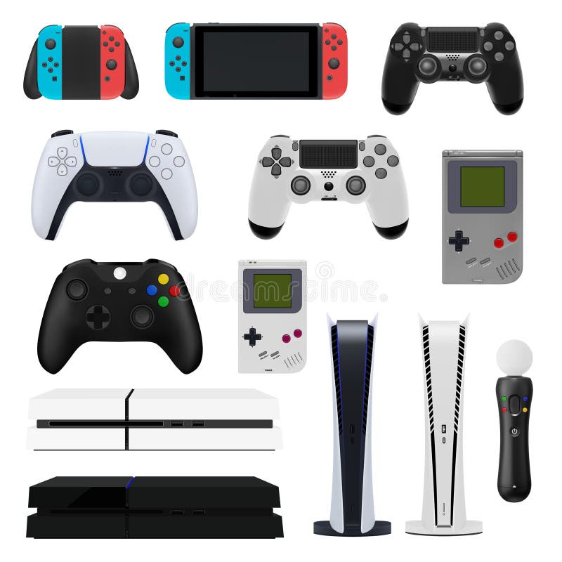 Play Consoles Stock Illustrations – 593 Play Consoles Stock ...