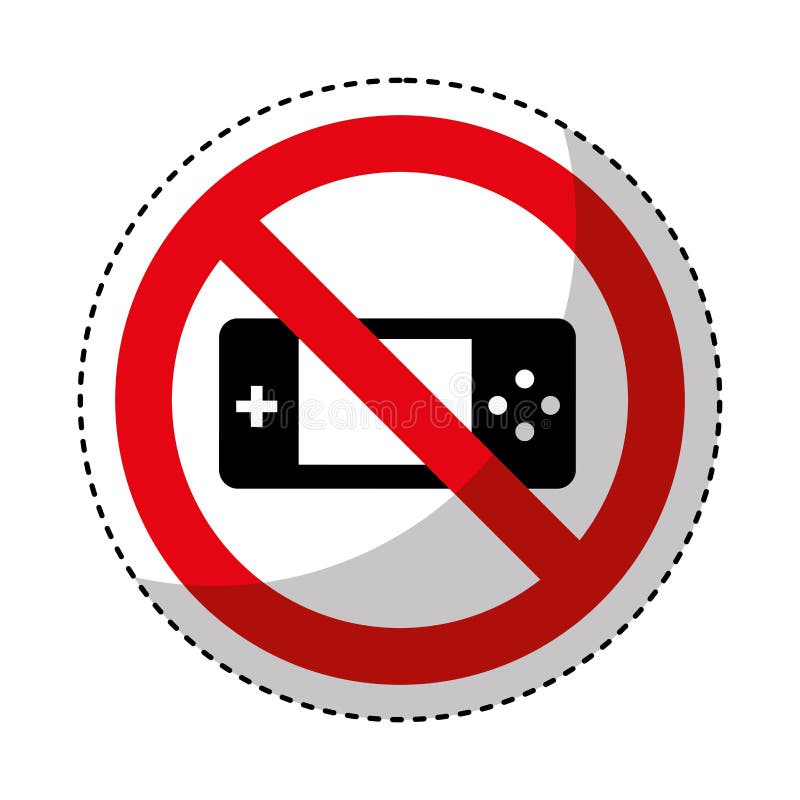 Console Game Prohibited Stock Illustrations – 42 Console Game ...
