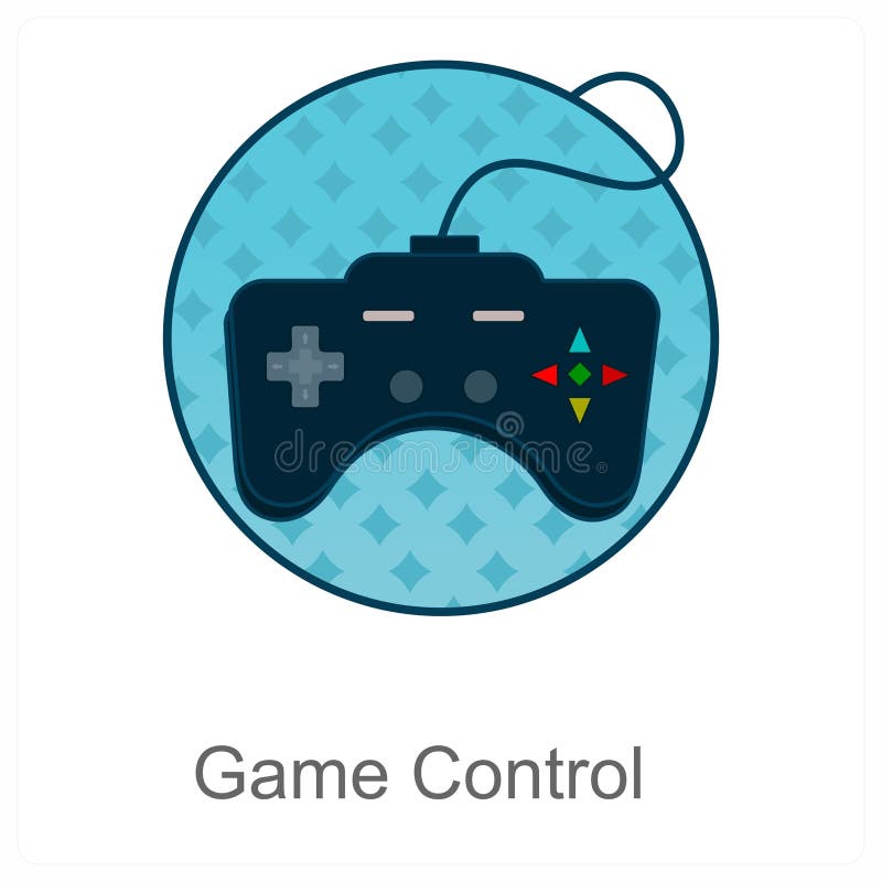 Game Control stock vector. Illustration of joystick - 340795001