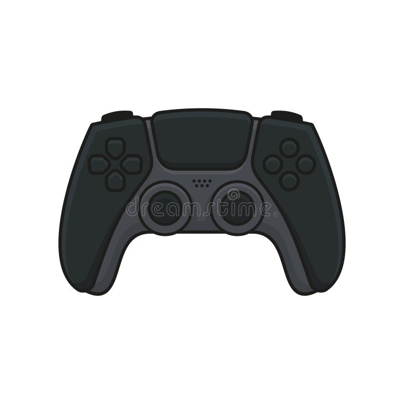 Game Controller. Black Joystick Icon. Gamepad for Game Console Stock ... Game Controller. Black Joystick Icon. Gamepad for Game Console Stock ...
