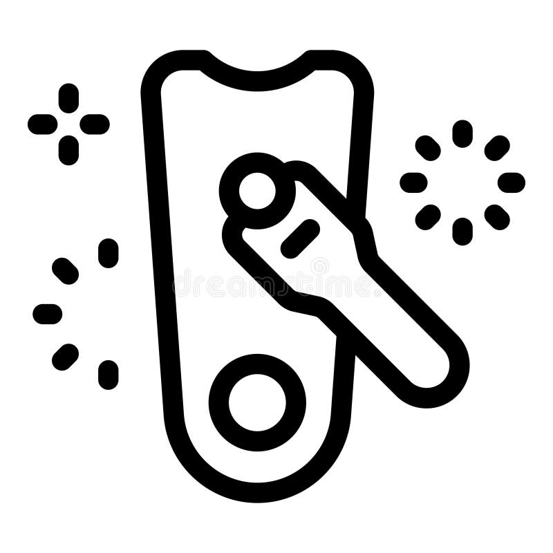 Game Controller Connecting To Console for Entertainment Stock Vector ...