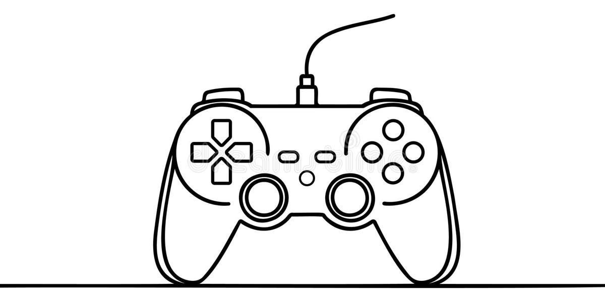 Video Game One Line Stock Illustrations – 561 Video Game One Line Stock ...