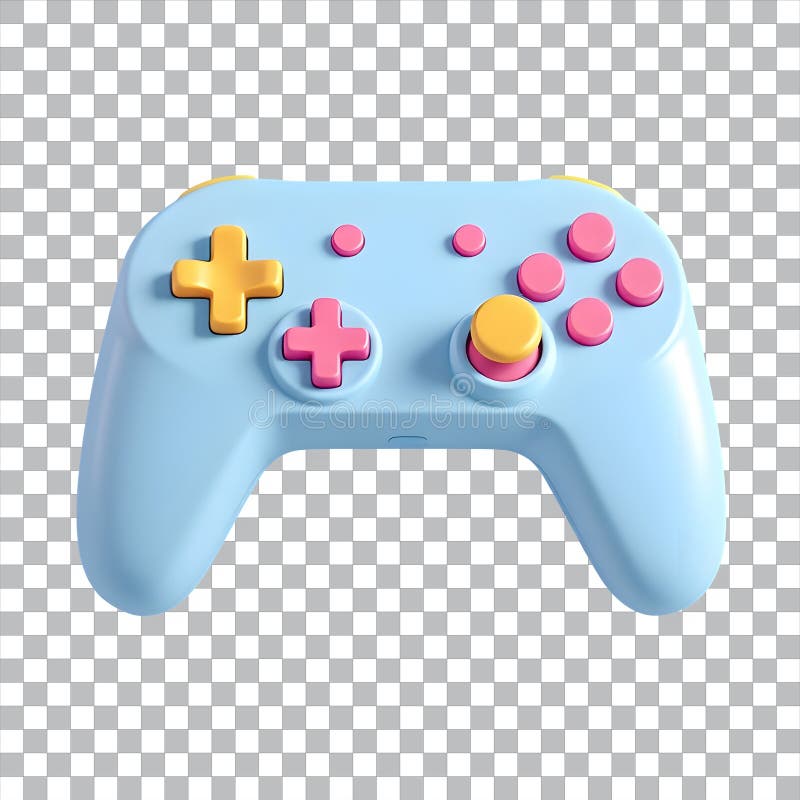 Game Controller 3d Icons and Objects in Cartoon Style Minimal Isolated ...