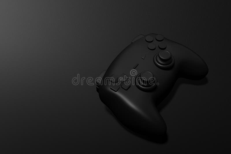 Game Controller on 3d Illustrations Stock Illustration - Illustration ...