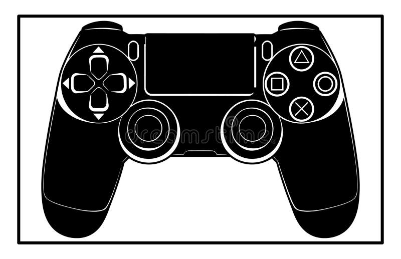 Game Controller Icon Design. Game Controller Icon in Trendy Silhouette ...
