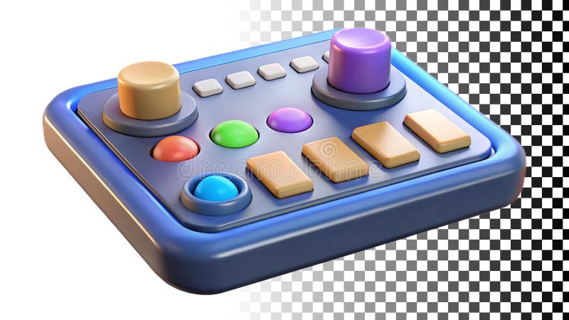 Game Controller Icon Representing Video Game and Gaming Console Control ...