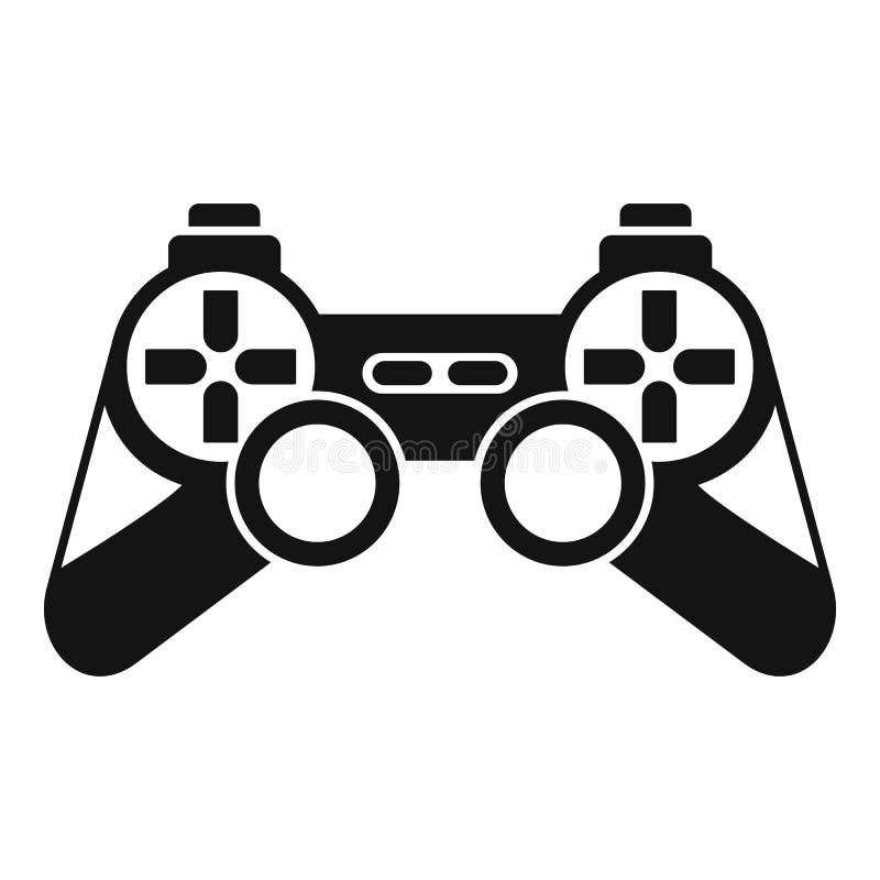 Game Controller Icon, Simple Style Stock Vector - Illustration of ...