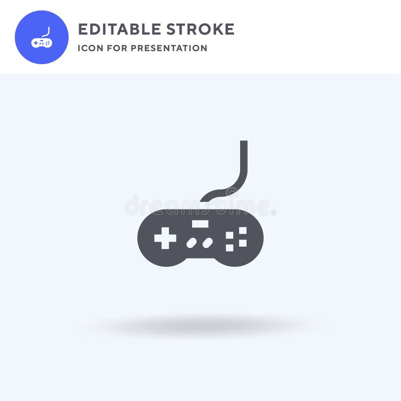 Game Controller Icon Vector Stock Vector - Illustration of vector ...