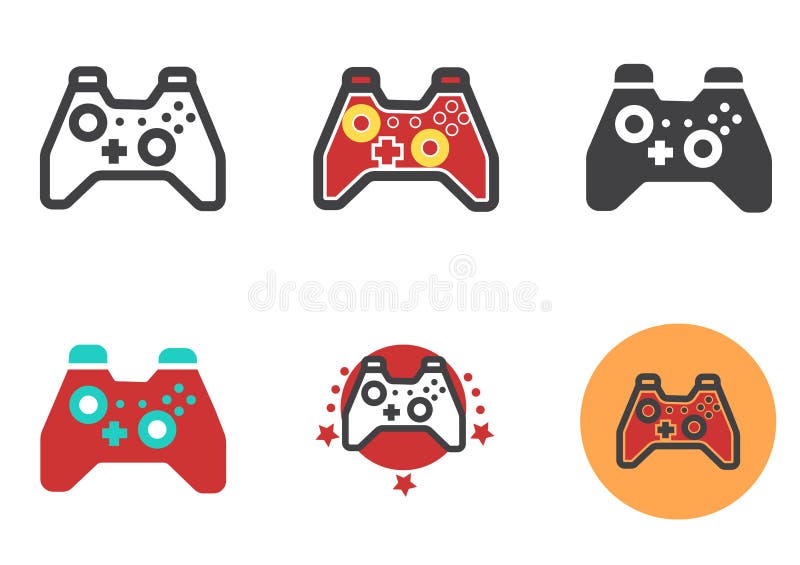 Game Controller Icon - Vector Sign Stock Illustration - Illustration of ...