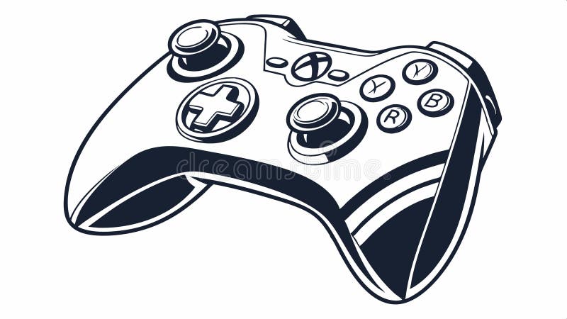 Game Controller Illustration, Gaming and Entertainment Vector Design ...