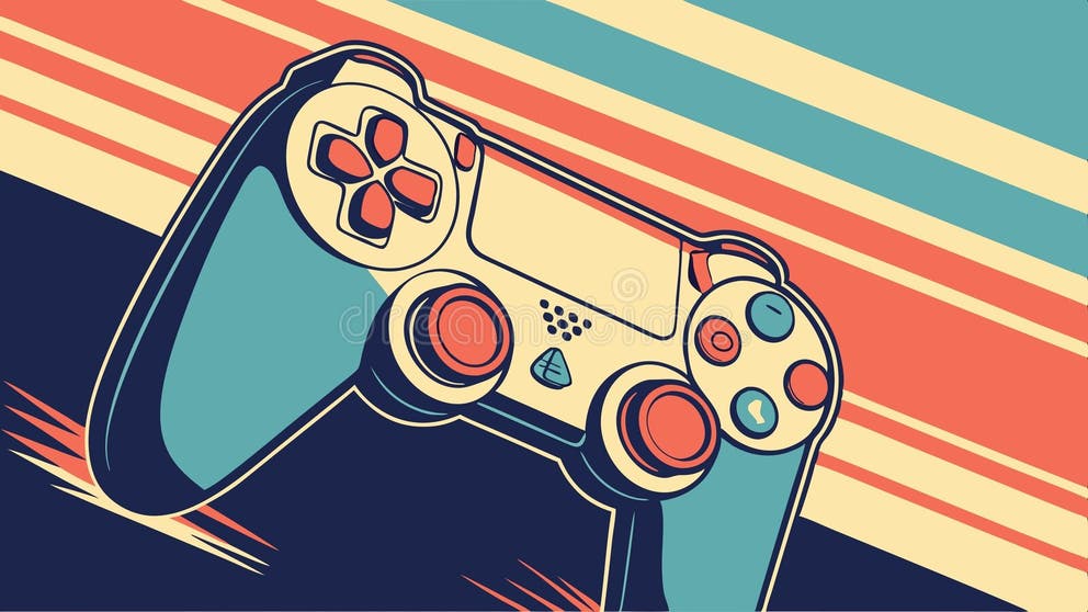 Game Controller Illustration, Video Gaming, Console Game, Electronic ...
