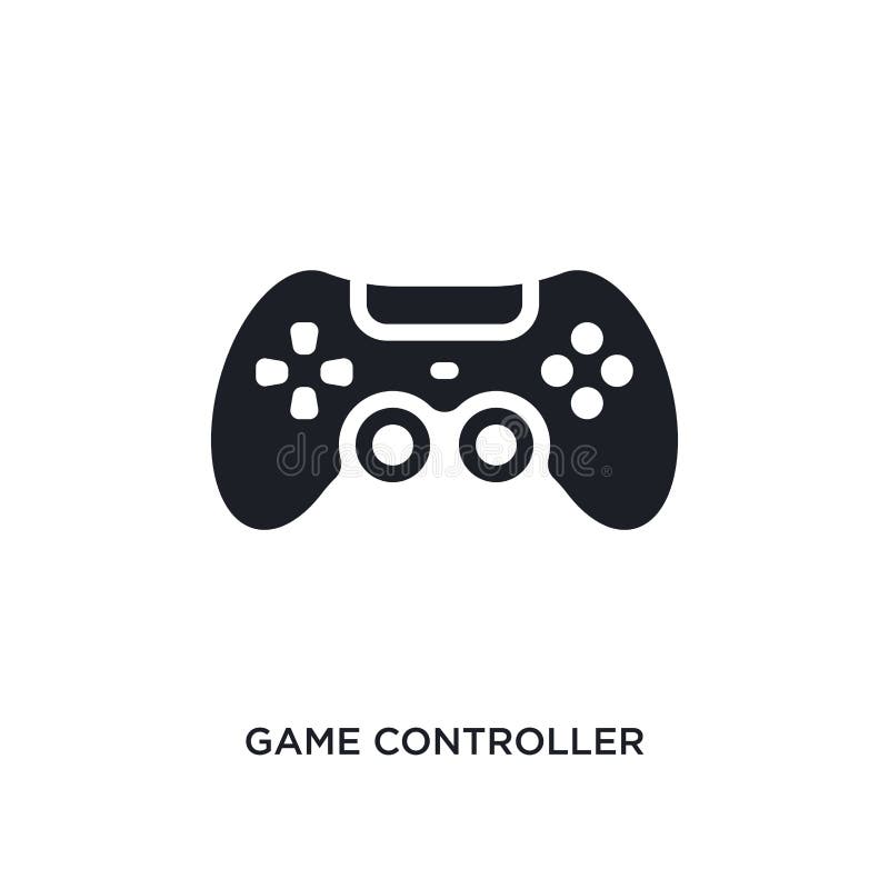 Game Controller Isolated Icon. Simple Element Illustration from ...