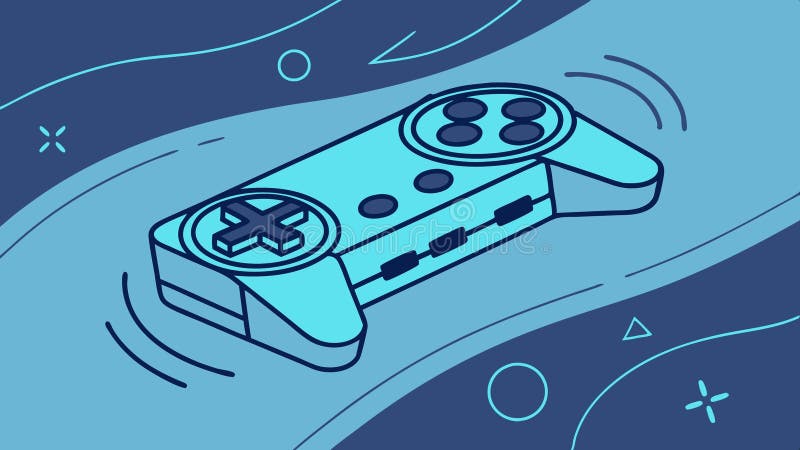 Game Controller Joystick Gaming Equipment Illustration Vector Design ...